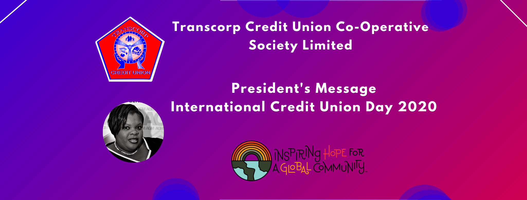 President’s Messages on International Credit Union Day 2020 – Credit Union