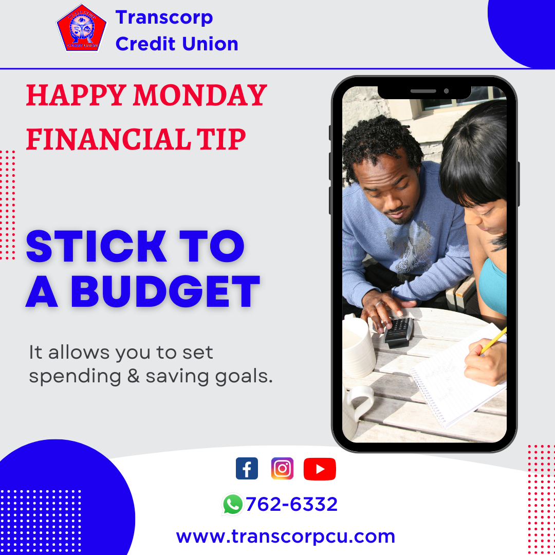 Happy Monday Financial Tips – Credit Union